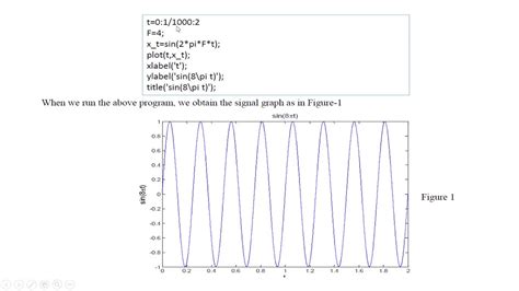 Sampling Operation Using Matlab Youtube