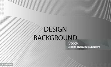 그라디언트 회색 배경이있는 배너 및 템플릿을위한 추상적 인 웨이브 라인 패턴의 모션 그래픽 디자인 줄무늬에 대한 스톡 벡터 아트