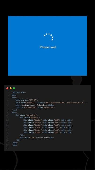 Loader Animation Css Css Cssloader Coding Html Youtube