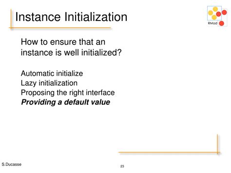 Ppt Efficient Instance Initialization Methods For Reliable Object