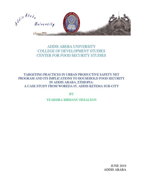 Psp For Food Security In Aa Pdf