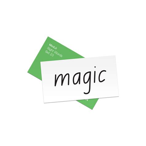Minilit Tricky Word Sight Word Flashcards Multilit