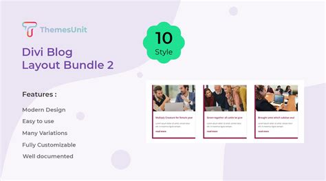 Divi Blog Layout Bundle Divi Layouts