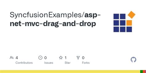 github syncfusionexamples asp net mvc drag and drop