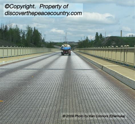 Taylor Bc Crossing The Taylor Bridge