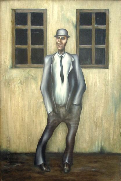 Портрет Меж Двух Окон, Painting by Алексей Ильин | Artmajeur