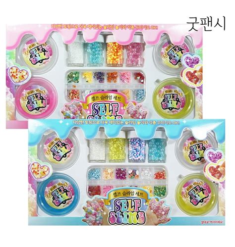 [굿팬시]셀프 슬라임 세트 M 31 5 X 17 X 3 5 Cm 티몬