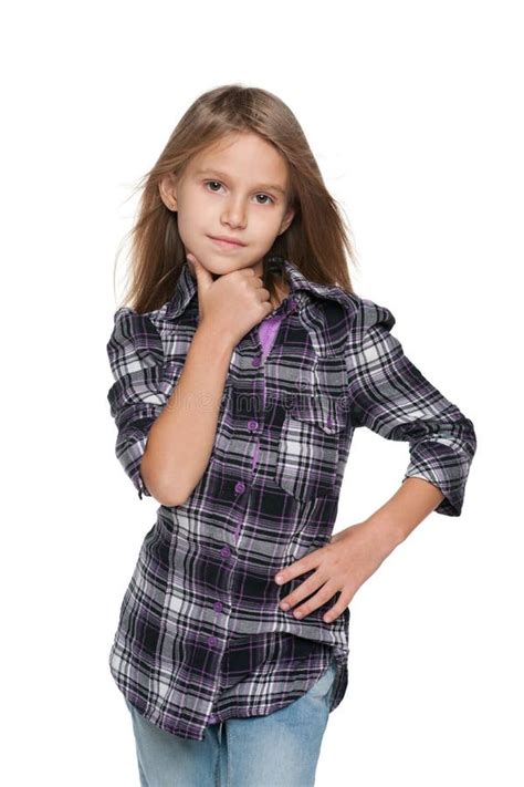 Chica Joven Bonita Foto De Archivo Imagen De Interior