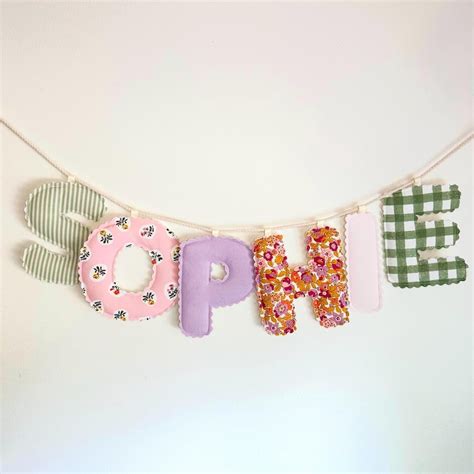 Name Banner Etsy