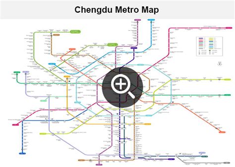 Chengdu Metro Subway Lines Ticket Fare Stations