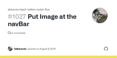 Put Image At The Navbar Issue Aksonov React Native Router Flux Github