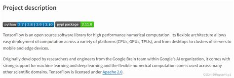 Error No Matching Distribution Found For Tensorflowpython11暂时不支持