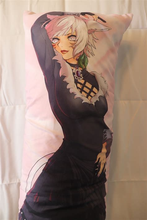 50cm X 150cm Yshtola Rhul From Final Fantasy 14 Dakimakura Body Pillow