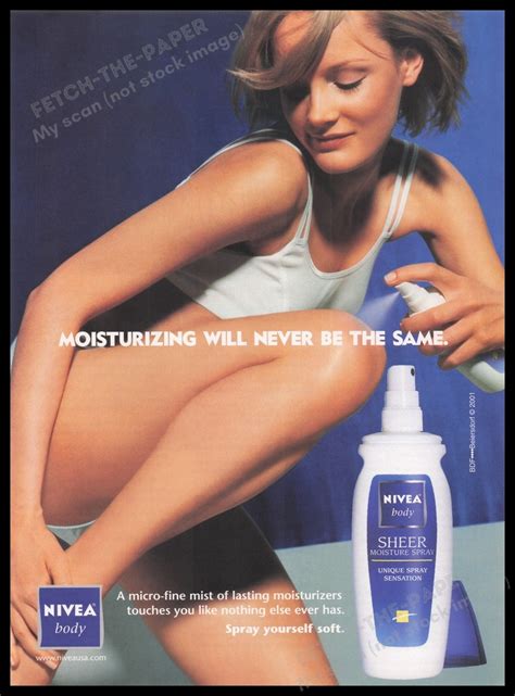Nivea Body Lotion Ads