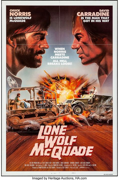 Lone Wolf Mcquade 1983 Lone Wolf Chuck Norris Movies Movie Posters