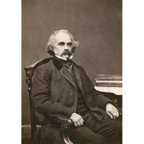 Nathaniel Hawthorne N1804 1864 American Writer Original Carte De