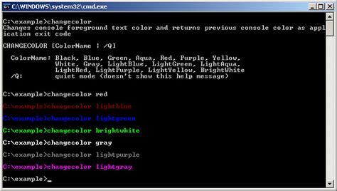 Console Color Changer