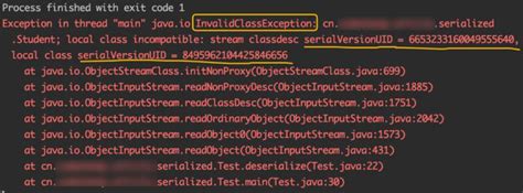Java序列化、反序列化机制private Static Final Long Serialversionuid 3999 Csdn博客