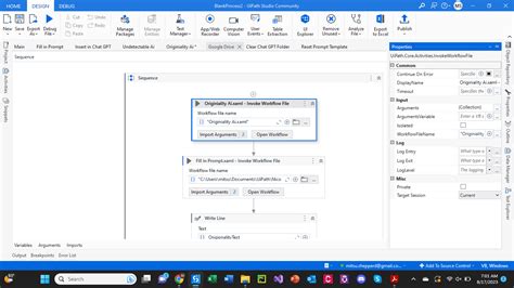 Invoke Workflow Error Wrong Workflow Running Studio UiPath Community Forum