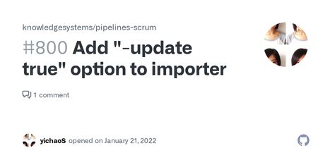 add update true option to importer · issue 800 · knowledgesystems