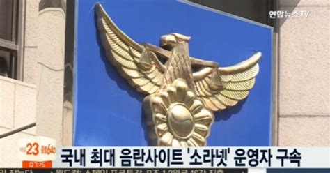 최대 음란물 사이트 원조 소라넷 운영자 첫 구속