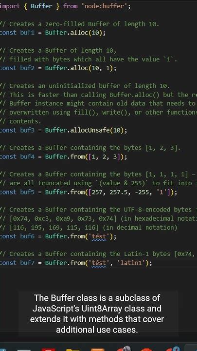 Node Buffer Module Shorts Youtubeshorts Shortsvideo Short