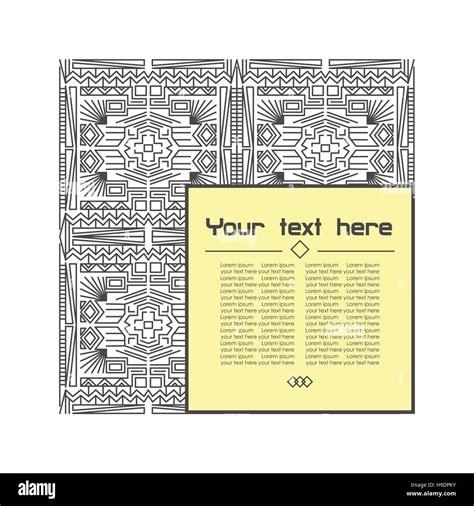 Geometric Linear Pattern Stock Vector Image And Art Alamy