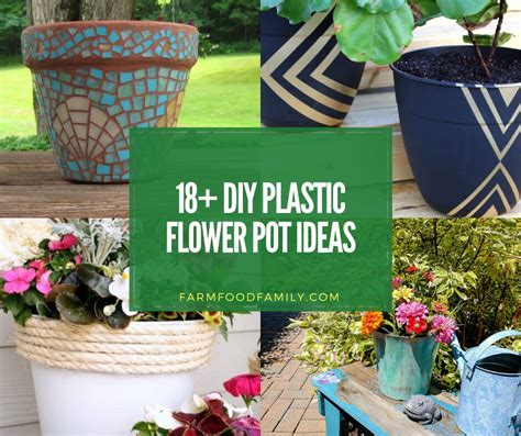 Ways To Decorate Plastic Flower Pots Best Flower Site