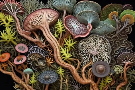 Mushroom Nature Fungus Plant Free Photo Illustration Rawpixel