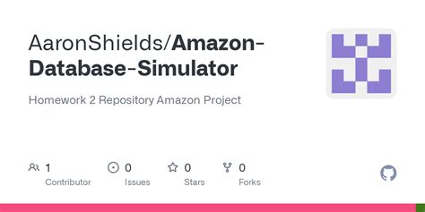 Github Aaronshields Amazon Database Simulator Homework 2 Repository