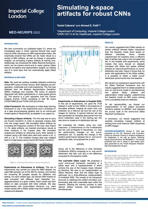 Neurips Simulating K Space Artifacts For Robust Cnns