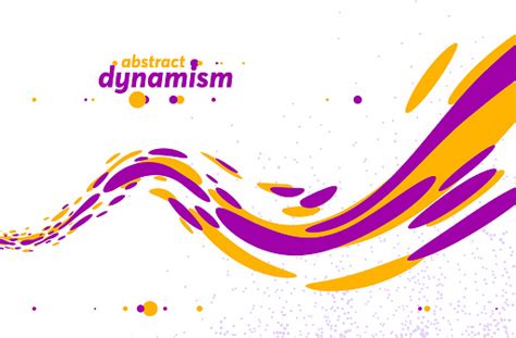 유체 용암은 추상 적 벡터 배경 3d 관점에서 동적 에너지 흐르는 디자인 생물학 또는 화학 과학 테마 나노 또는 마이크로 연구