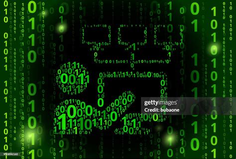 Computer Networking Binary Code Vector Pattern Background High Res