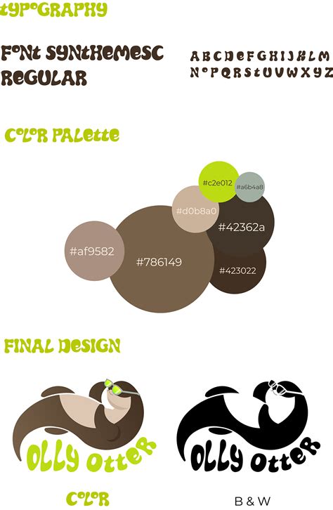 Olly Otter Sunglasses Logo Behance