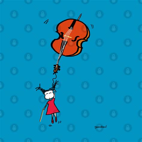 Cello Flying Design T Shirt