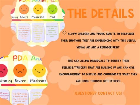 Pda Pathological Demand Avoidance Autism Poster Pda Anxiety Scale Resource Emotion