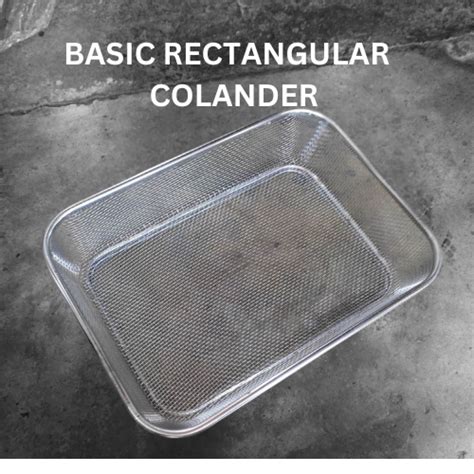 Cfi Large Basic Rectangular Colander Lazada Ph
