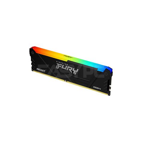 Kingston Fury Beast 16gb KF432C16BB2A/16 1x16 3200MT/s Ddr4 Memory RGB ...
