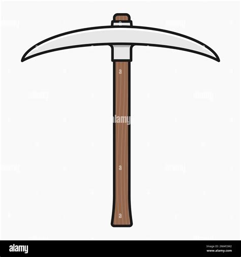 Mining Pick Isolated Vector Flat Illustration Stock Vector Image And Art