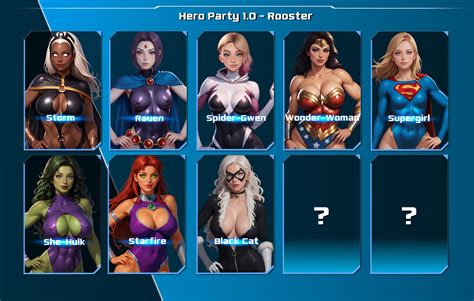 Hero Party Free Build V By Black Wizards