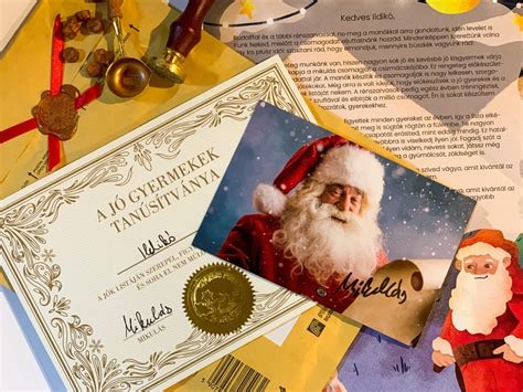 Mikulás Levél Rendelés Levél A Mikulástól