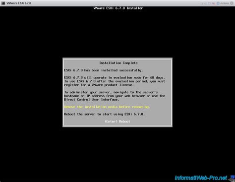 Virtualiser Vmware Esxi 670 Avec Vmware Esxi 67 Vmware Tutoriels Informatiweb Pro