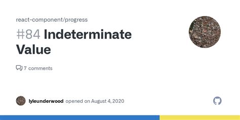 Indeterminate Value · Issue 84 · React Componentprogress · Github