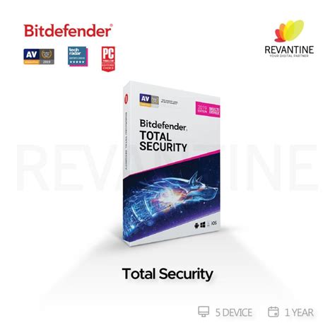 Jual Bitdefender Total Security 5 Device 1 Year Shopee Indonesia