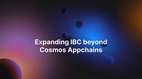 Interchain Foundation On Linkedin Expanding The Interchain — Taking