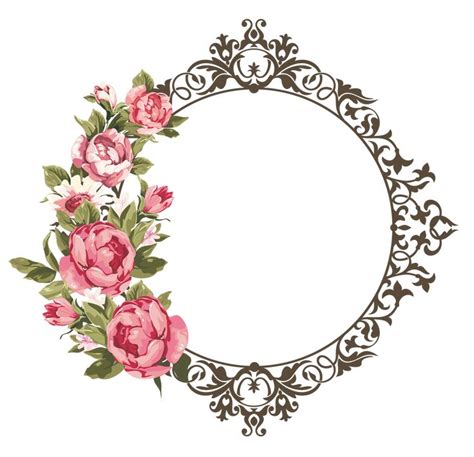 280 Idea Design Border Cantik Buku Pelawat Kraf Bunga Cat Air