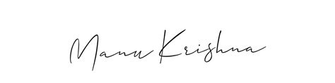 73 Manu Krishna Name Signature Style Ideas Free Esignature