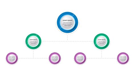 Premium Vector Modern Business Hierarchy Infographics Template
