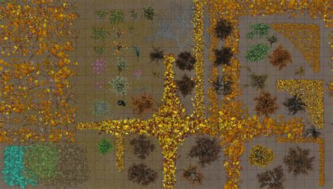Tis 300 Trees Leaves And Weeds For DungeonDraft CartographyAssets