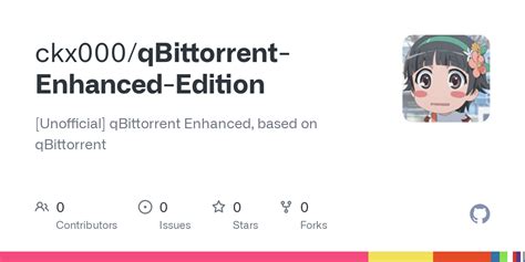 Github Ckx Qbittorrent Enhanced Edition Unofficial Qbittorrent Enhanced Based On